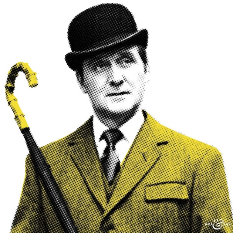 Fashion Icon John Steed - The Avengers Graphic Pop Art | Art & Hue