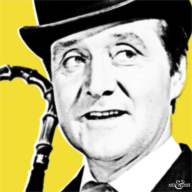 John Steed - Patrick Macnee - The Avengers Graphic Pop Art | Art & Hue
