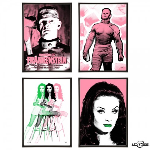 Hammer Horror Pop Art prints by Art & Hue - Stylish Pop Art | Art & Hue