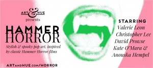 Hammer Horror Pop Art prints by Art & Hue - Stylish Pop Art | Art & Hue