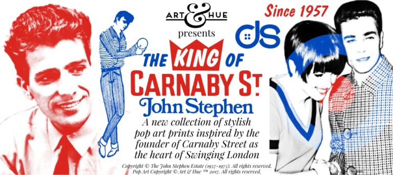 John Stephen The King of Carnaby Street - Stylish Pop Art Prints ...