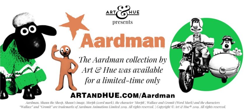 Art & Hue presents Aardman - Stylish Pop Art Prints - Bespoke Art | Art ...