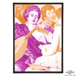 Caravaggio paintings remixed by Art & Hue | Stylish Pop Art | Art & Hue