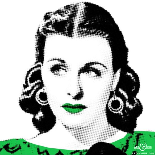 Constance Smith | Stylish Pop Art print | Ireland Film | Art & Hue